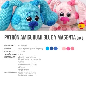 Dog Friends | PDF PATTERN [esp/eng] - Etsy