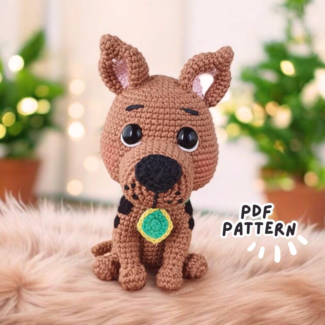 Great Dane Crochet Pattern PDF – Amigurumi Pattern – English Spanish - Etsy