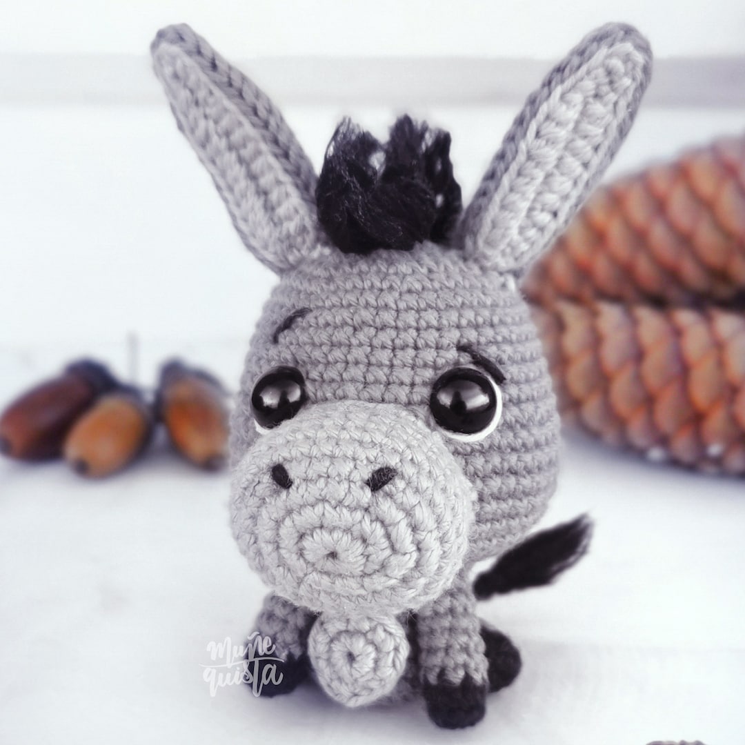 Small Donkey 12 Cm | PDF PATTERN [esp/eng] - Etsy