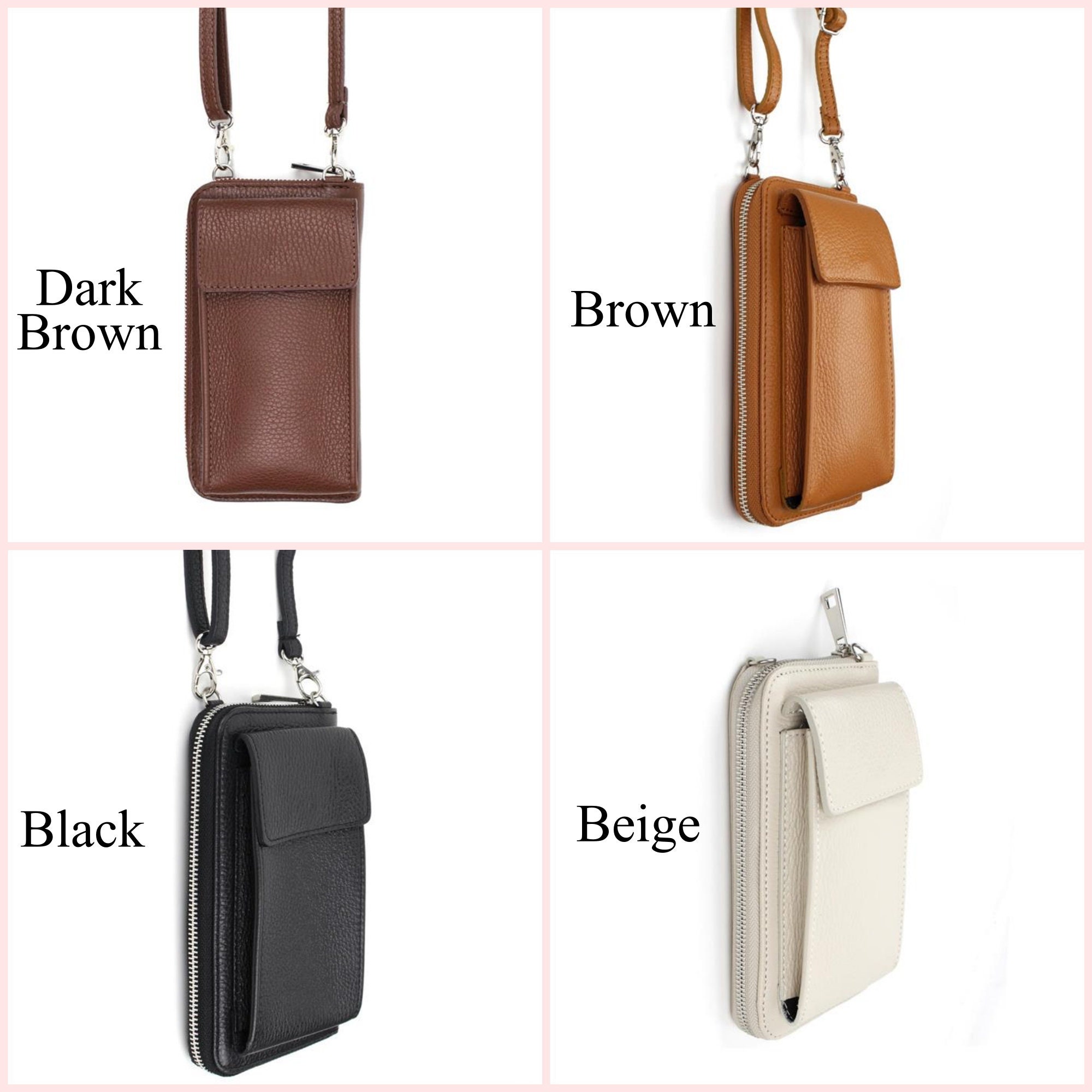 Crossbody Phone Case With Strap Cell Phone Purse Travel - Etsy