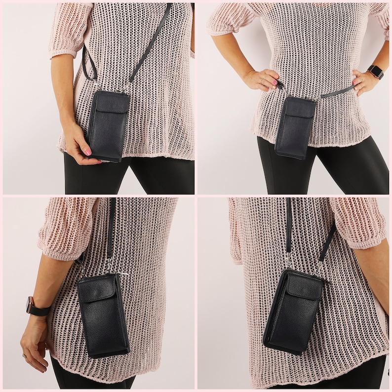 Crossbody Phone Case With Strap, Cell Phone Purse, Travel Organizer ...