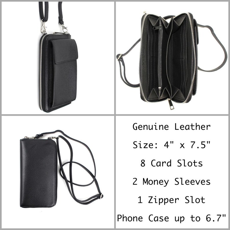 Crossbody Phone Case With Strap, Cell Phone Purse, Travel Organizer ...