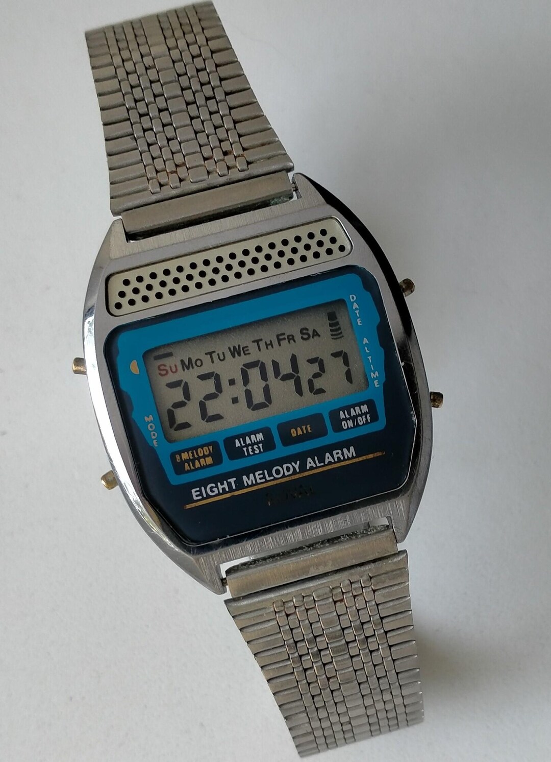 Roval DL 5641 Melody Alarm. Vintage Original Early Digital Watch. 1980s ...
