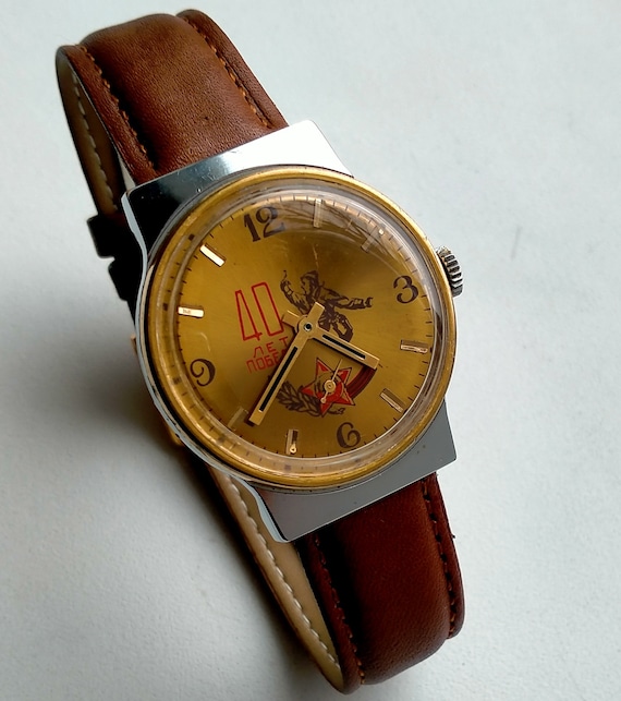 Pobeda ZIM 2602 Anniversary Watch. 40 Years of Victor… - Gem