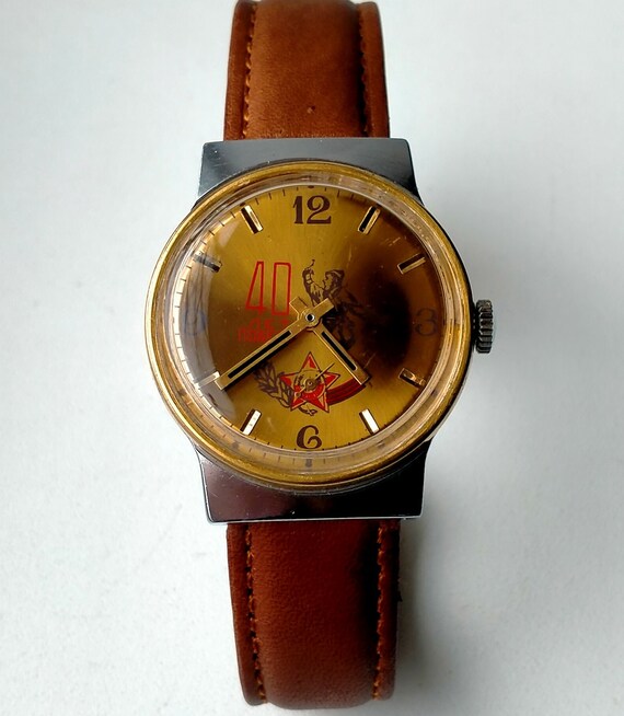 Pobeda ZIM 2602 Anniversary Watch. 40 Years of Victor… - Gem