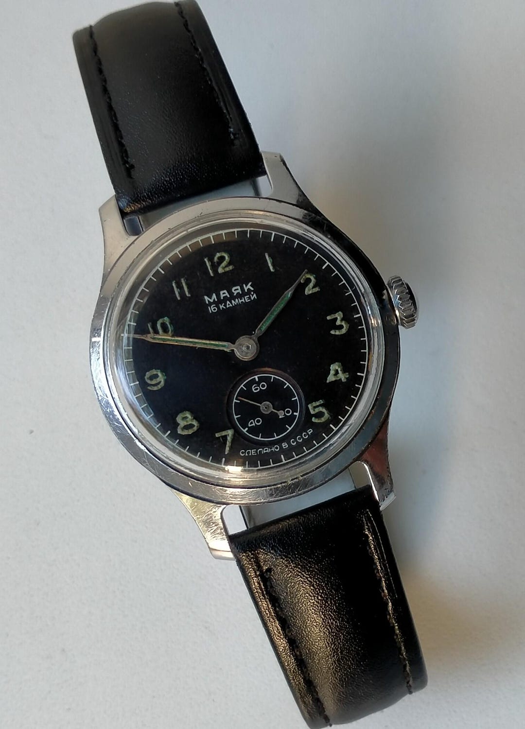 Mayak 2603. Model CHN-39K. Military Style. Vintage Original Soviet ...