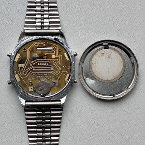 Kessel K 607M Chrono Melody Alarm. Vintage Original Early Digital Watch ...