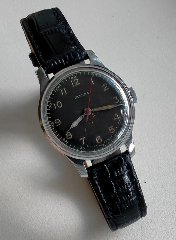 Soviet Vintage Watch Sports 1956, Vintage Russian Men… - Gem