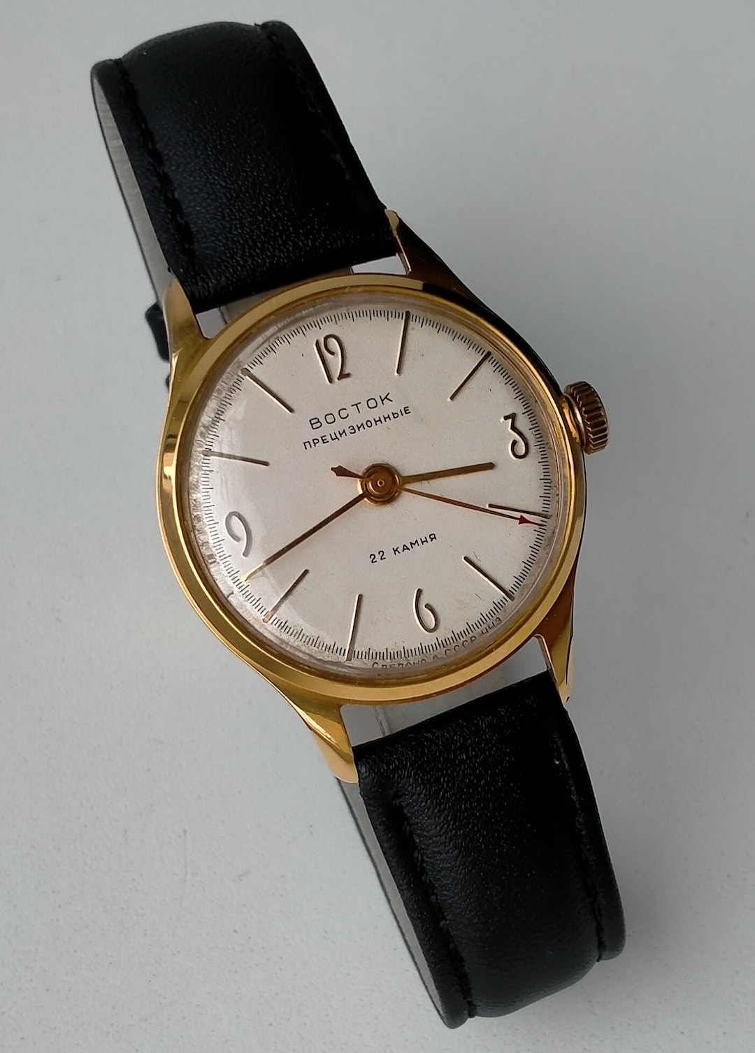 Vostok 2809 Precision. Gold Plated AU 20. Original Vintage Soviet ...