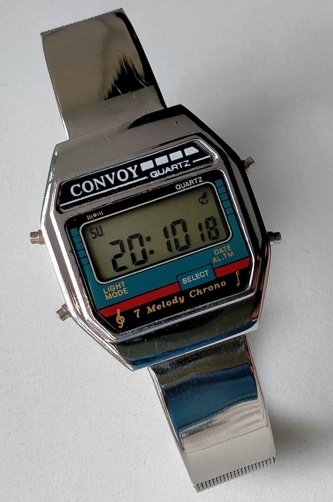Convoy PF PAM352 Chronograph Melody Alarm. Vintage Original Digital ...
