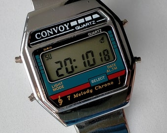 Montana PF PAM350 Chronograph Melody Alarm. Vintage Original Digital ...