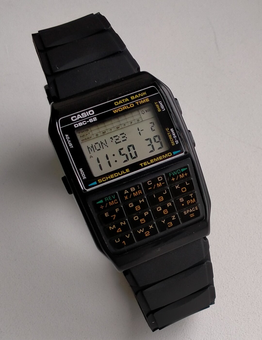 Casio DBC-62 Calculator. Data Bank. Module 676. Vintage - Etsy