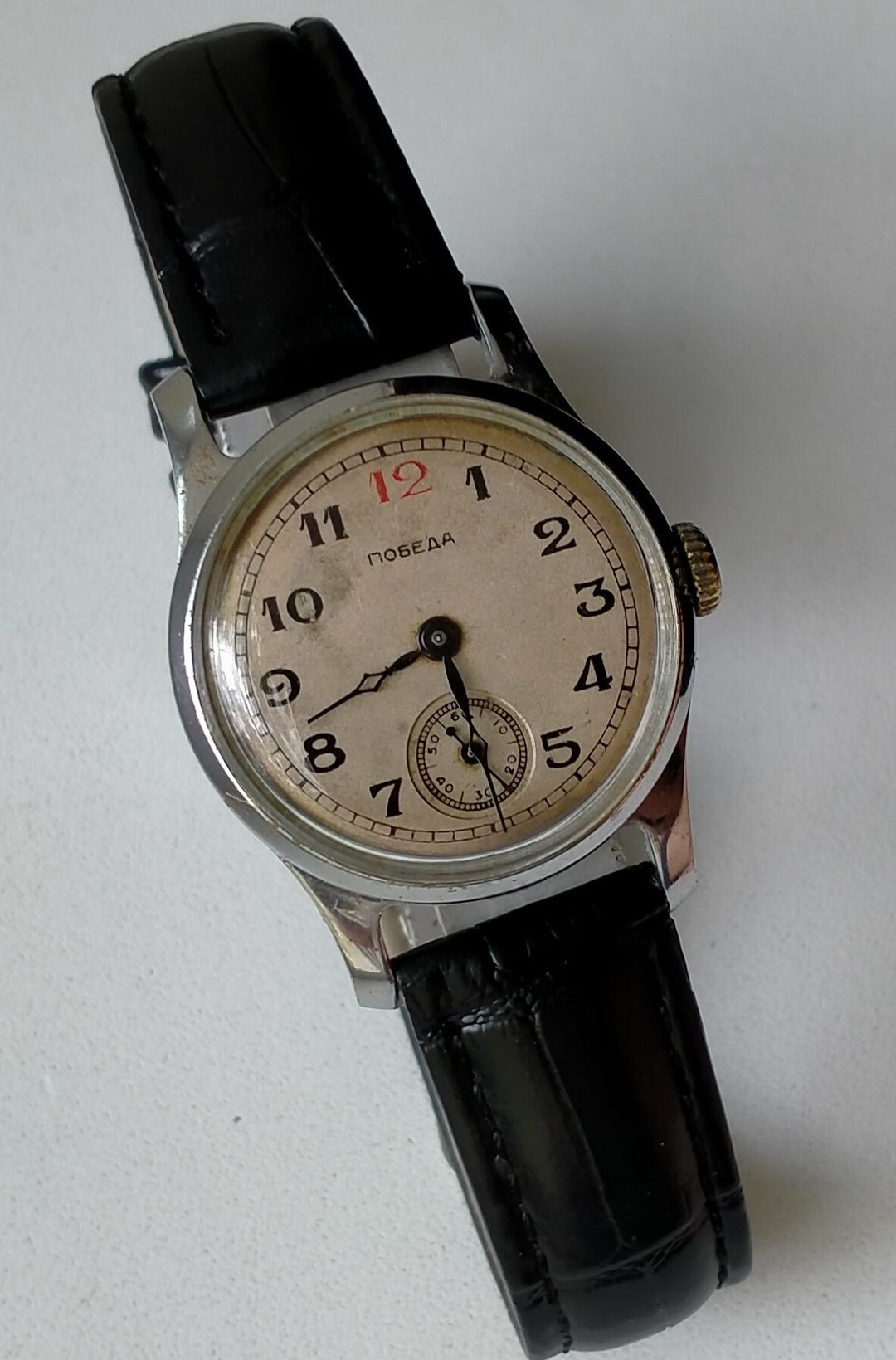 Pobeda 2602. Red 12. Model CHN-26K. Vintage Original Collectible Soviet ...