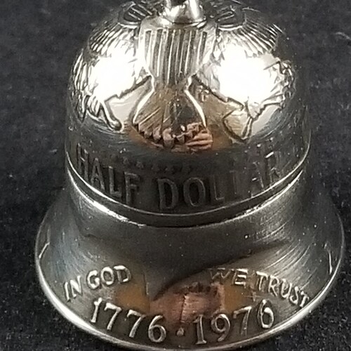 Handmade Half Dollar Coin Bell - Etsy
