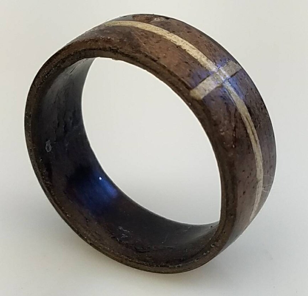 Infinity Cross Wood Ring - Etsy