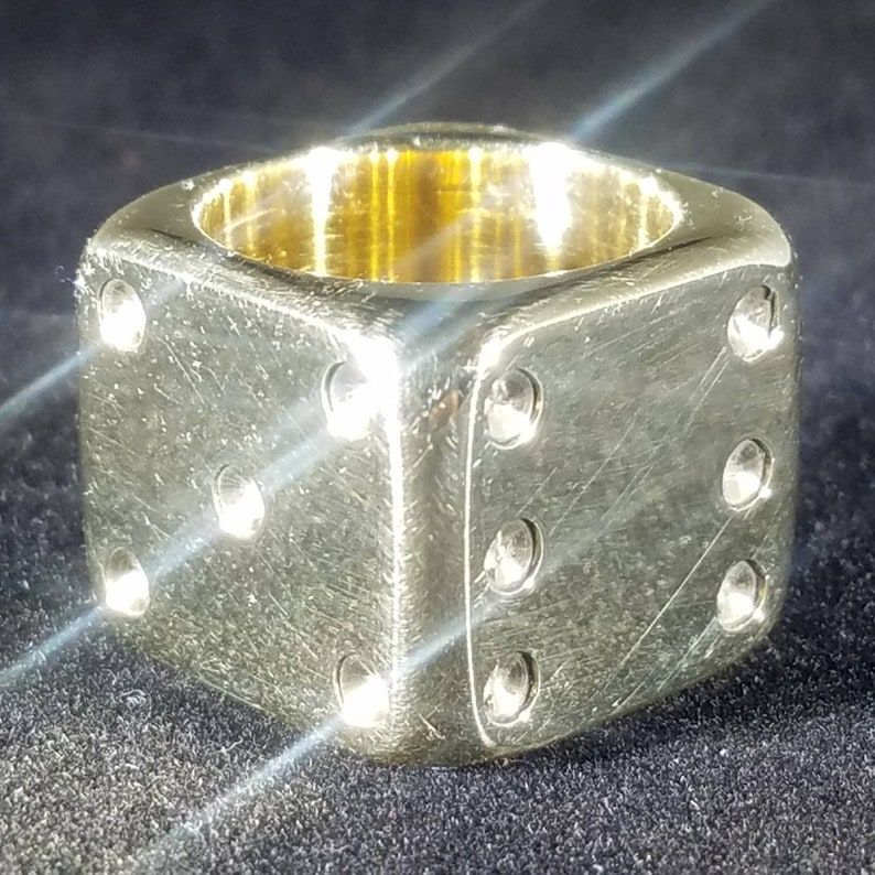 LUCKY DICE RING - Etsy