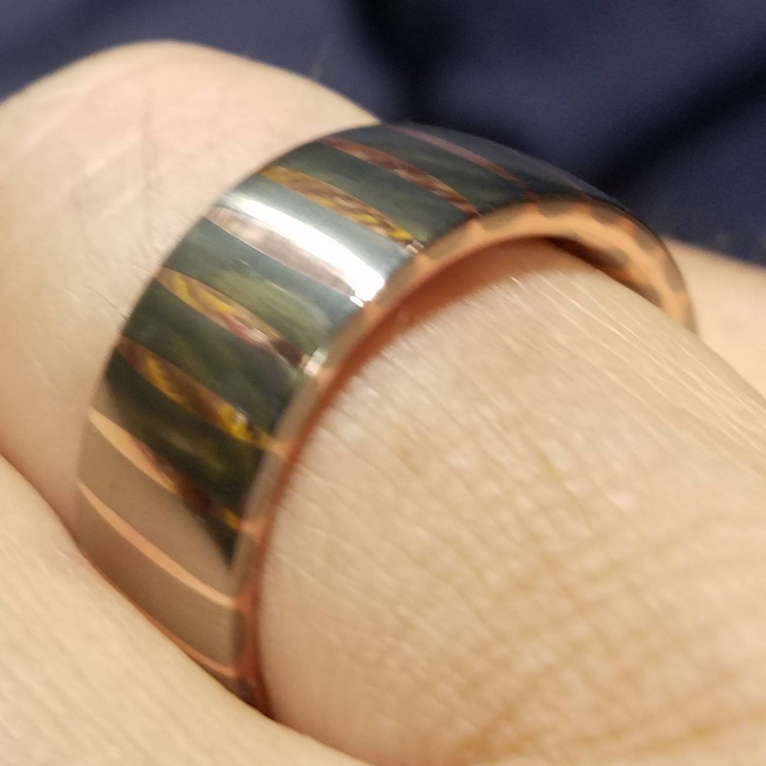 Super Conductor Ringnibium Titanium and Copper Ring - Etsy