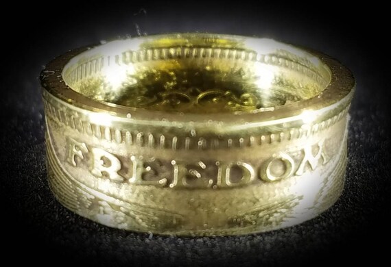 Freedom Eagle Ringvintage Token Ringbrass Ringelegant | Etsy