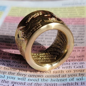 Armor of God Ring*same Day Shipping*christian Ring*bible Verse Ring ...