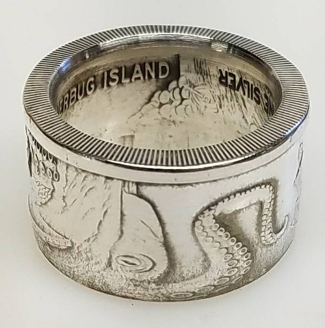 Kraken RingTall Ship RingTreasure Ring Storm RingPirates | Etsy