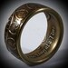 Heart Coin Bronze Coin Ring - Etsy