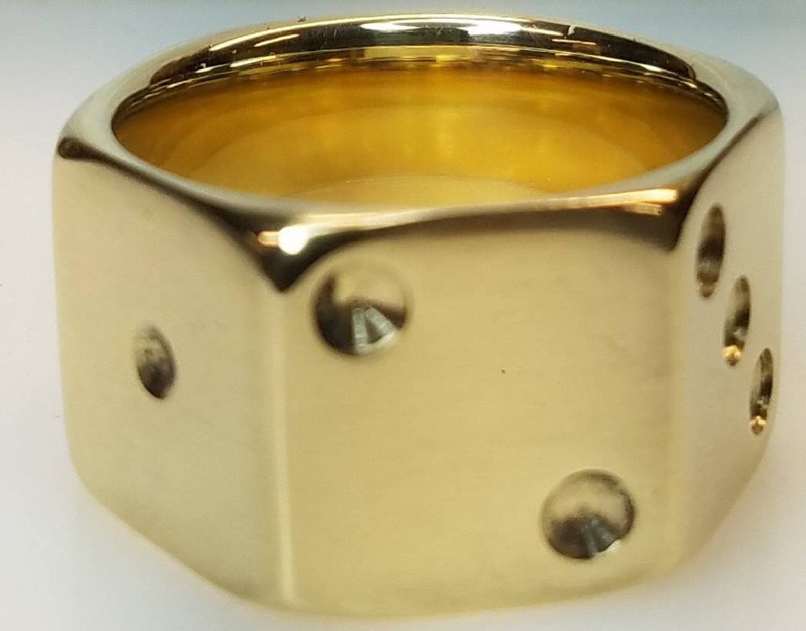 LUCKY DICE RING | Etsy