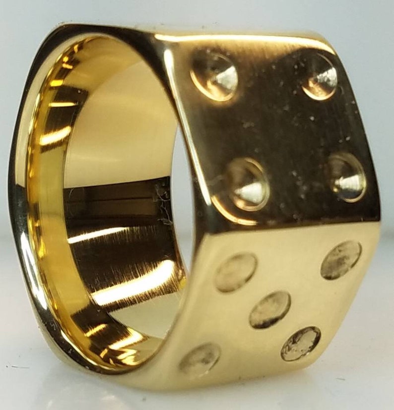 LUCKY DICE RING - Etsy