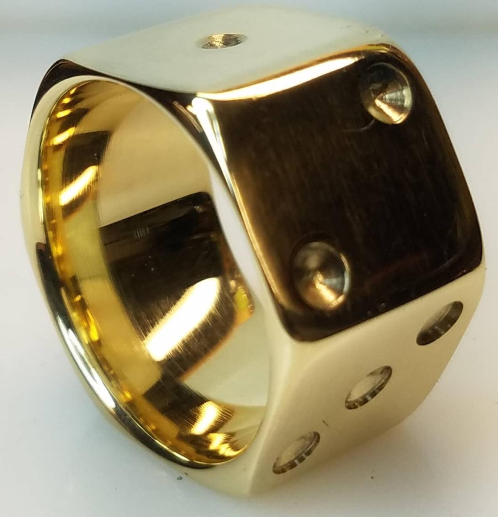 LUCKY DICE RING | Etsy