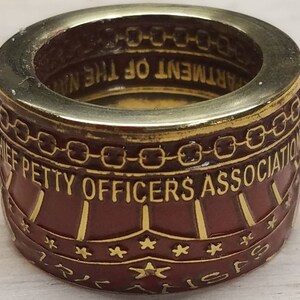 Custom Challenge Coin Ring - Etsy