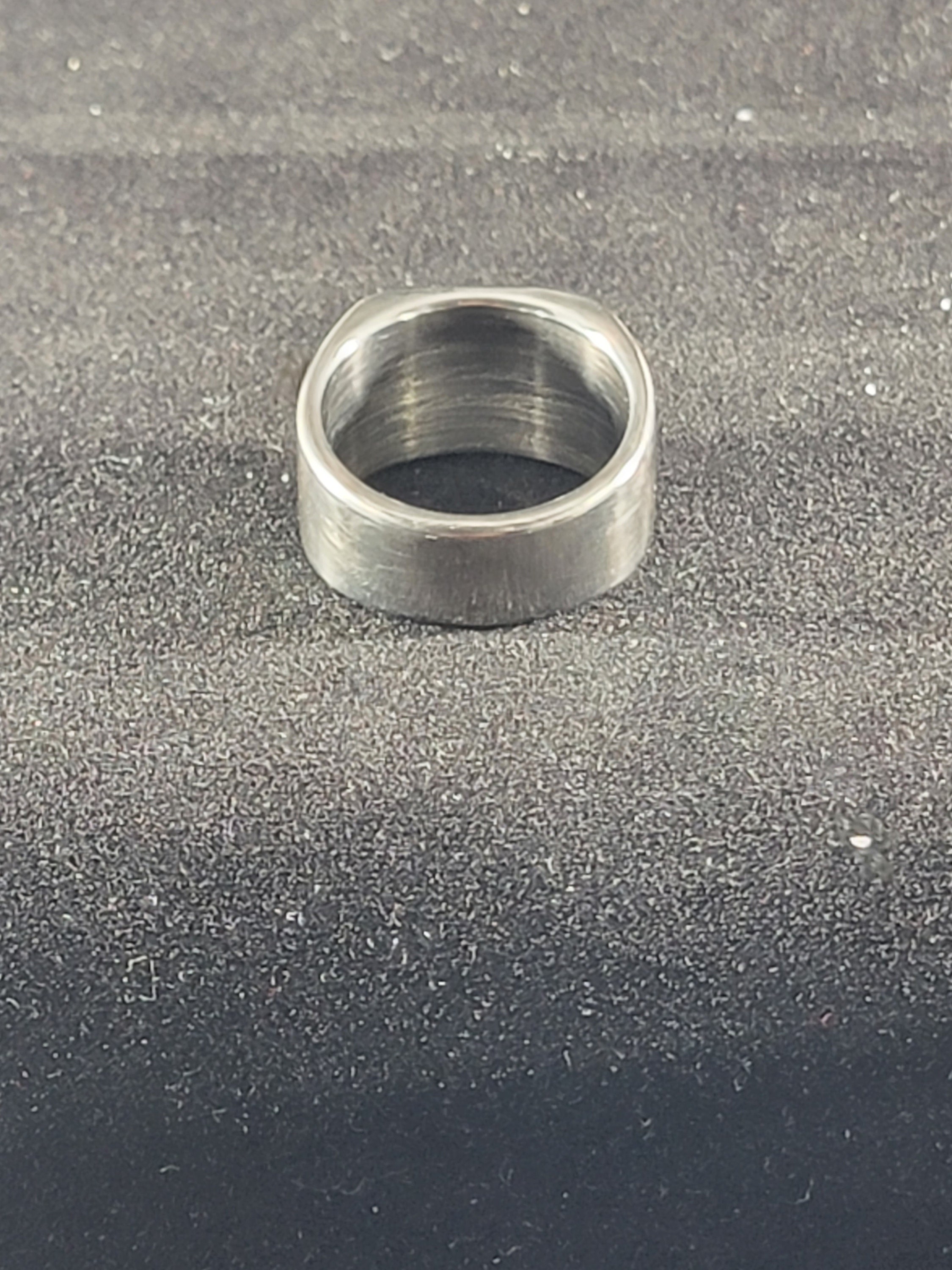 Stainless Steel Signet Ring - Etsy