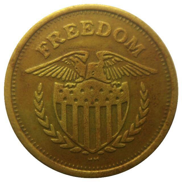 Freedom Eagle Ringvintage Token Ringbrass Ringelegant | Etsy
