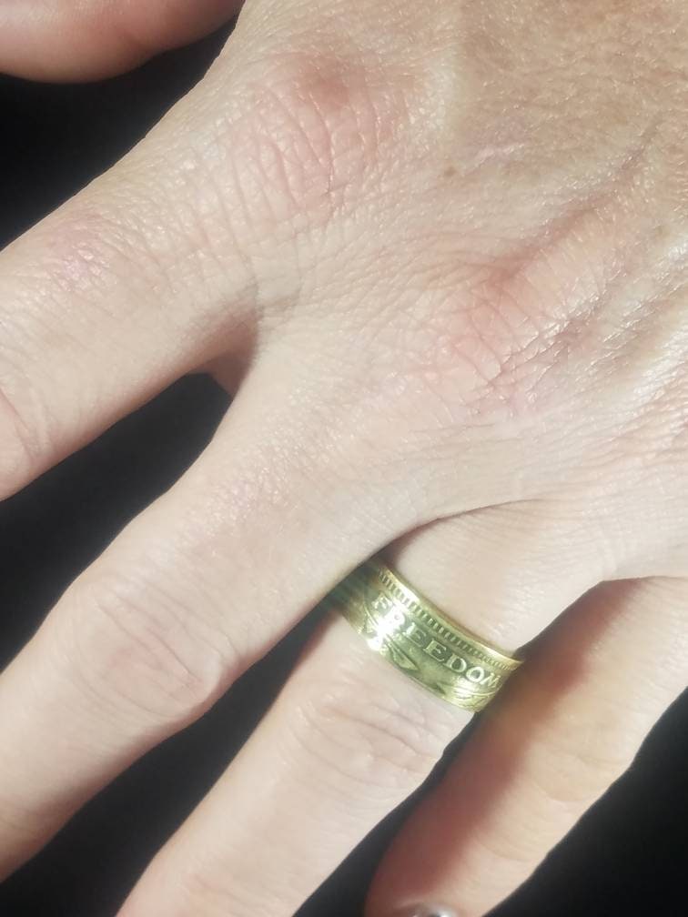 Freedom Eagle Ringvintage Token Ringbrass Ringelegant | Etsy