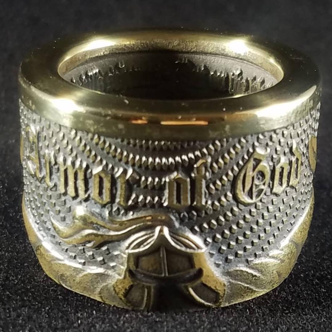 Armor of God Ring*christian Ring*bible Verse Ring*ephesians 6:10-12 ...
