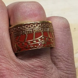 Custom Challenge Coin Ring - Etsy