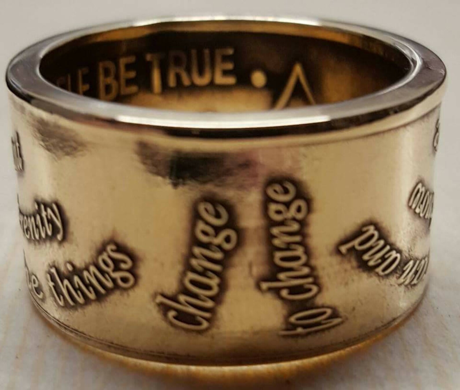 Serenity Prayer Ring - Etsy