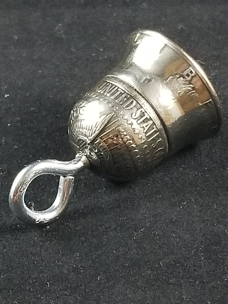 Half Dollar Guardian Angel/gremlin Coin Bell*biker Bell*christmas ...