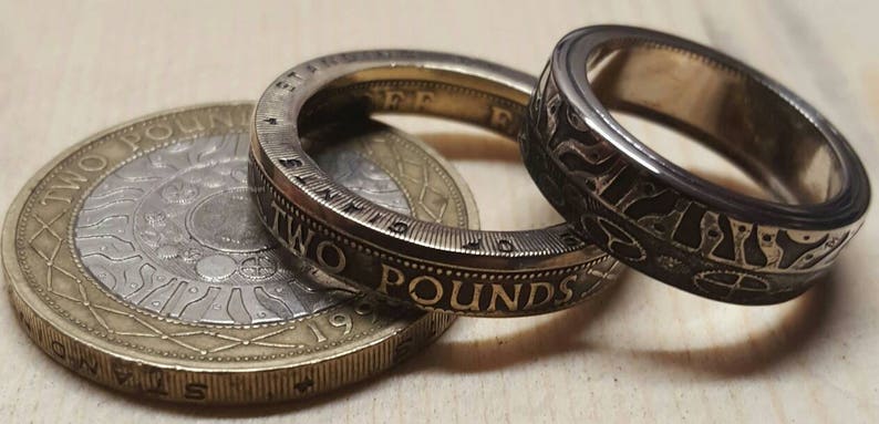Two Pounds, Two Rings! - Etsy