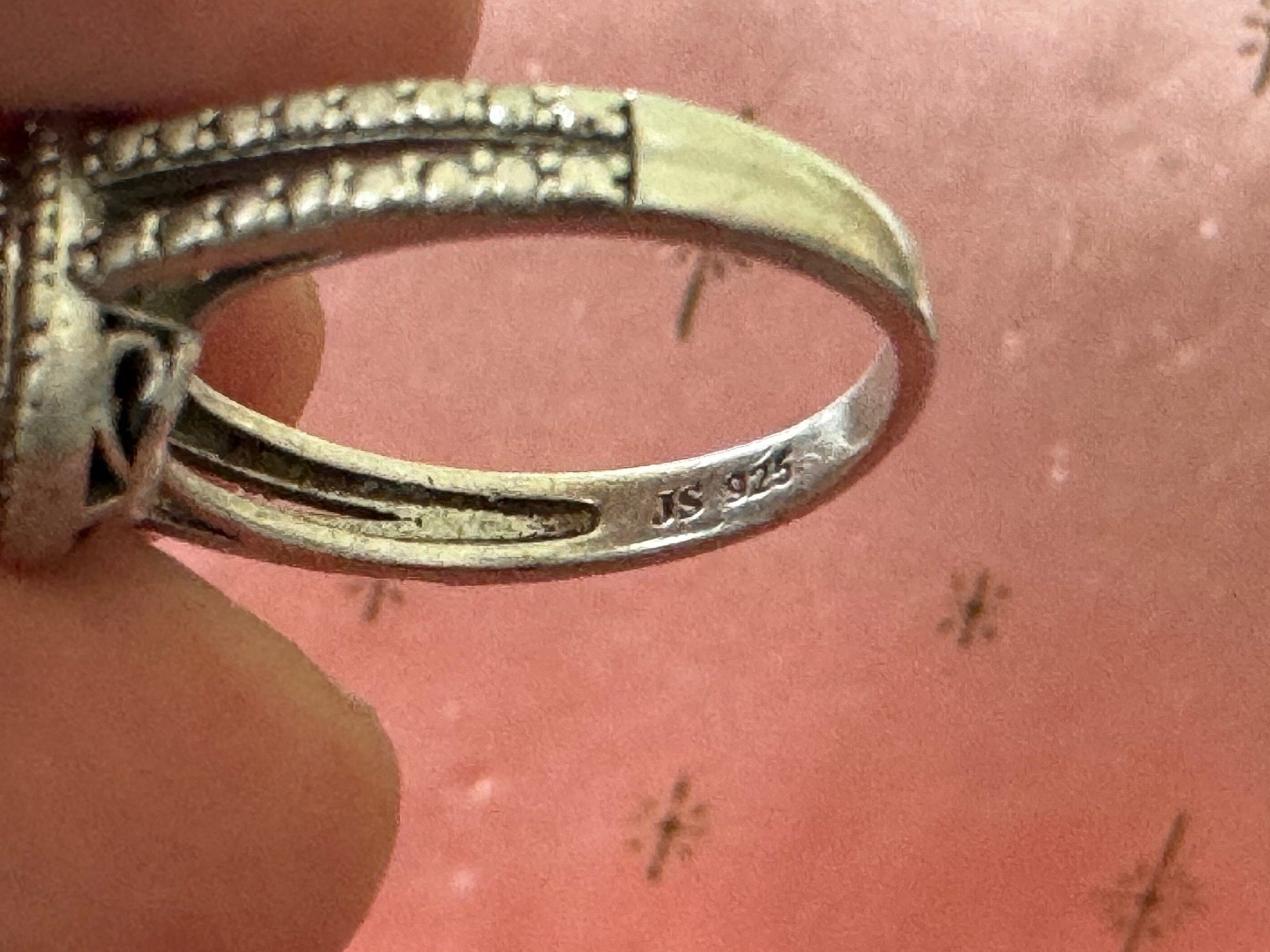 Vintage Art Deco Style Marked JS Joseph Smith and Sons Black Onyx ...