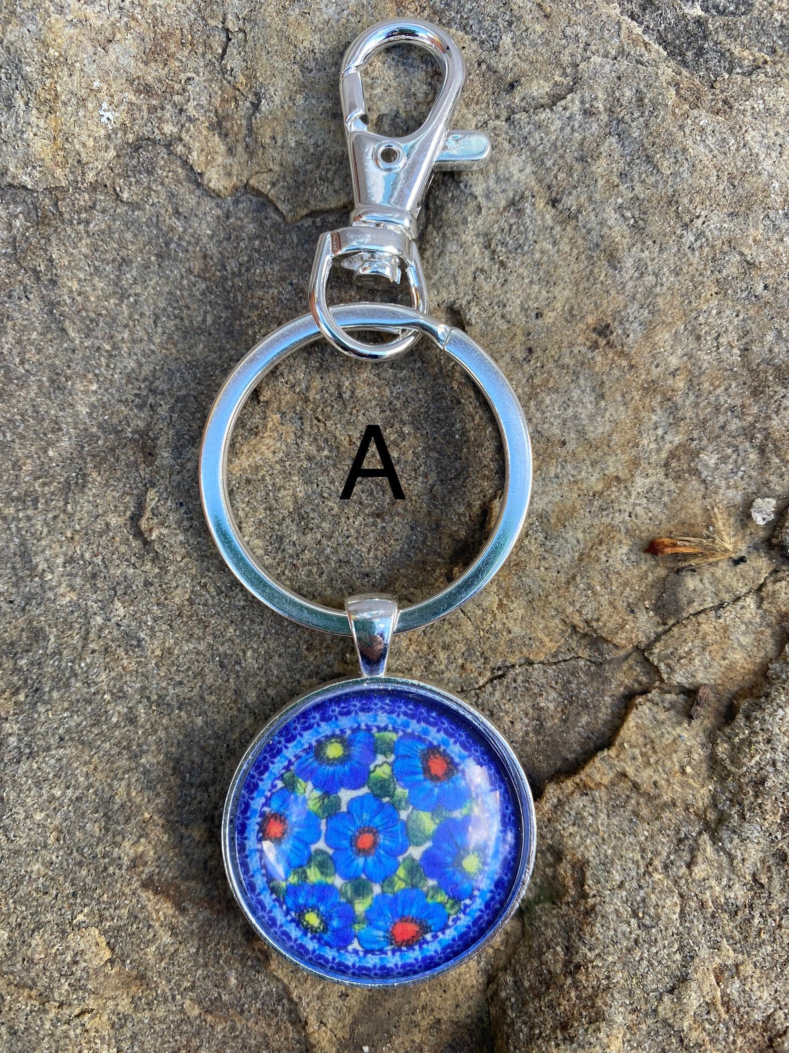 Polish Pottery Key Ring Polish Pottery Gift - Etsy