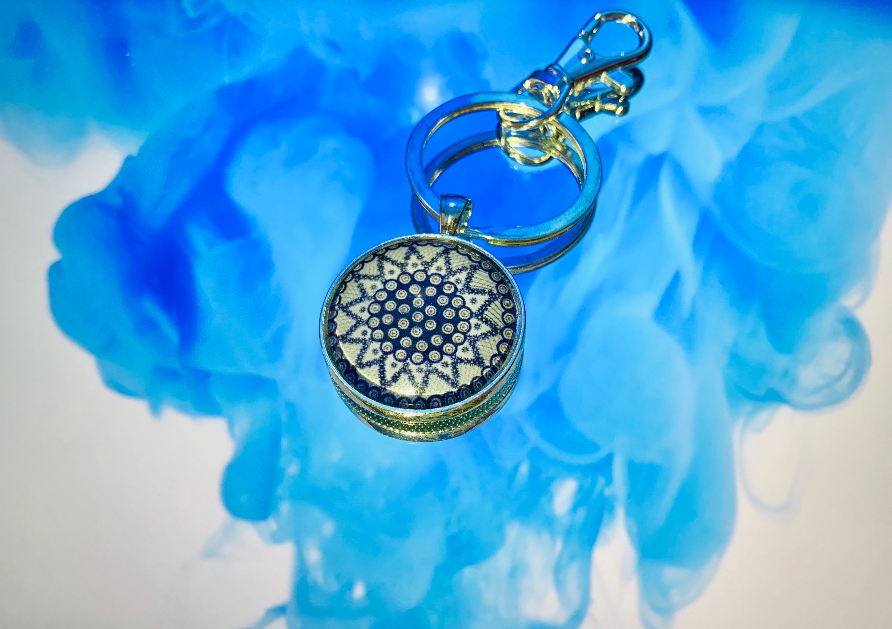 Polish Pottery Key Ring Polish Pottery Gift - Etsy