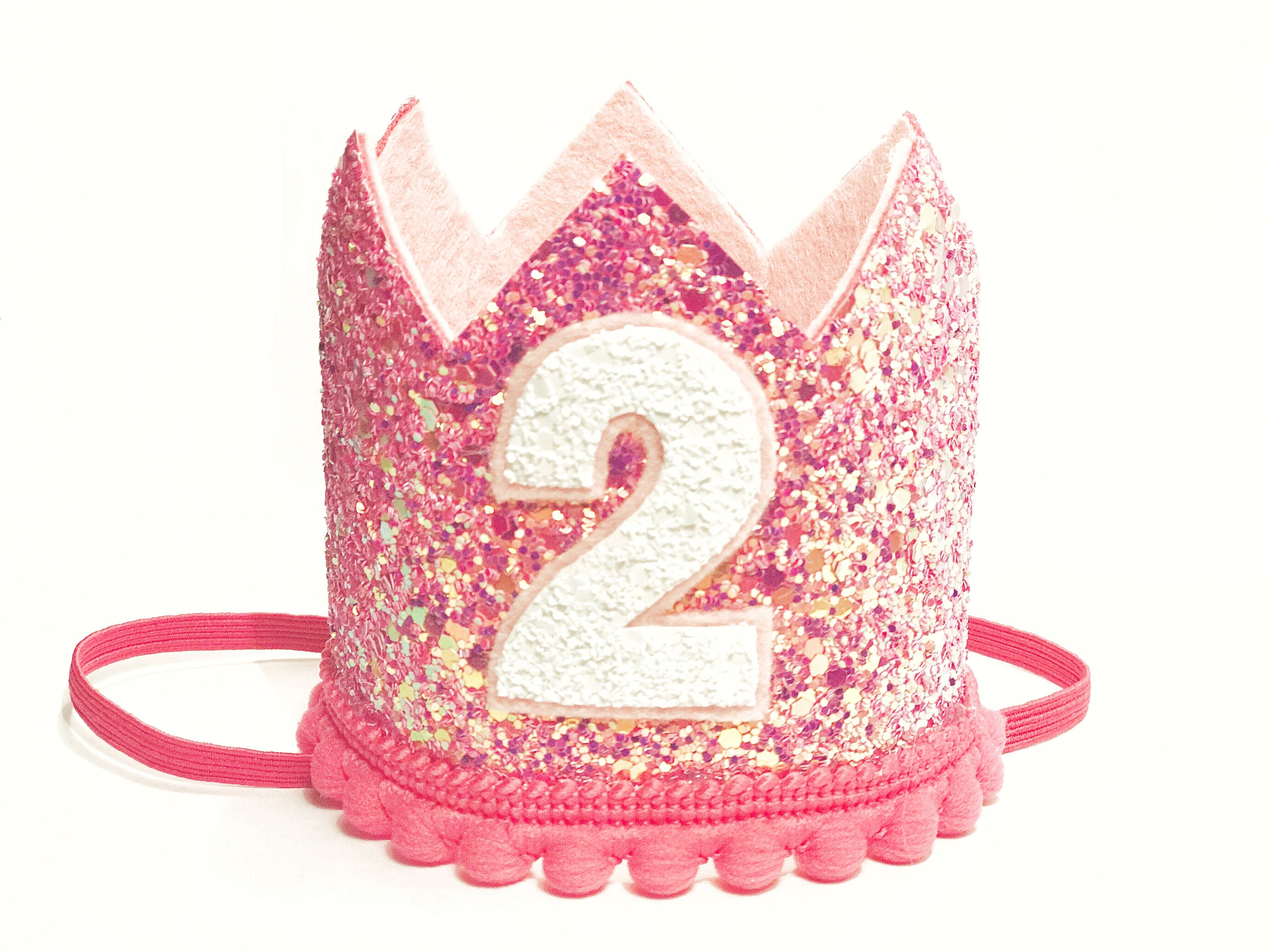 2nd Birthday Crown Girl Birthday Crown First Birthday | Etsy