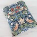 Blue Strawberry Thief Book Sleeve With Closure and Front - Etsy