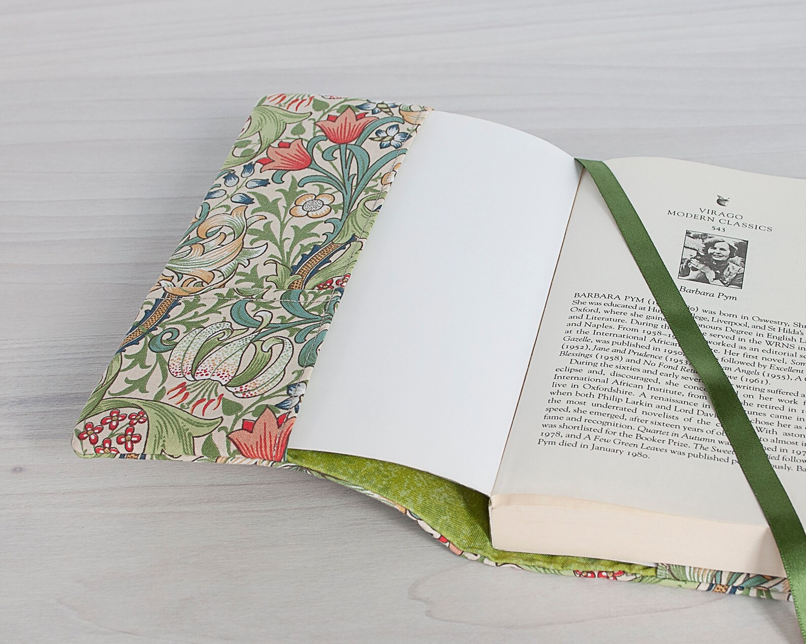 Fabric Book Cover, Padded Novel Paperback Book Protector, Soft Bible ...
