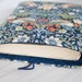 Blue Strawberry Thief Book Sleeve With Closure and Front - Etsy
