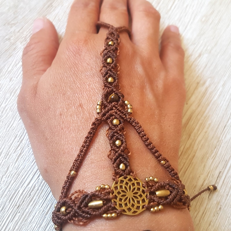 Bracelet Macrame - Etsy