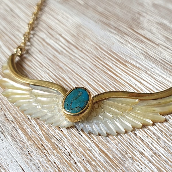 Wings Chain With Picture - Etsy