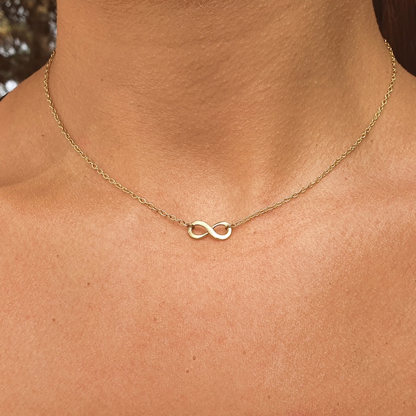 Infinity Necklace - Etsy