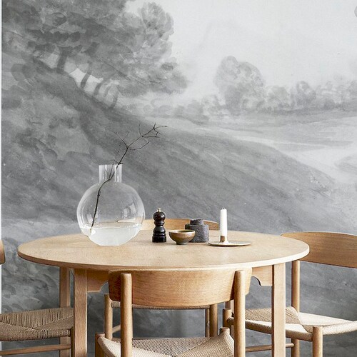 Countryside Wall Mural Self Adhesive Peel and Stick - Etsy