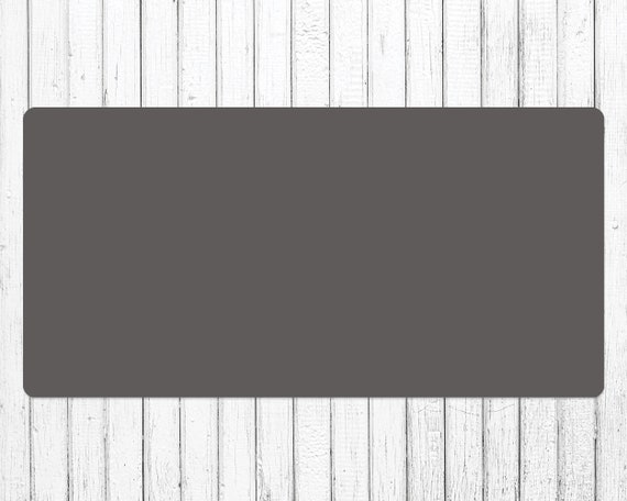 Dark Grey Desk Mat Design Gray Desk Pad Protector Cool Gray - Etsy