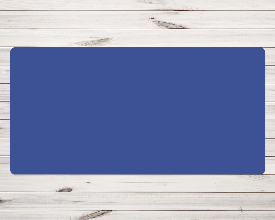 Blue Desk Mats on Top of Desks, Navy Desk Accesories, Royal Blue ...